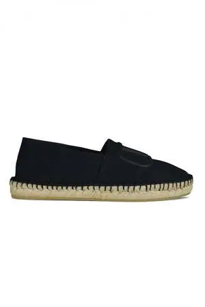 Valentino Garavani Logo Espadrilles - Black