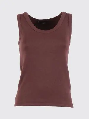 Max Mara Cotton Tank Top - Brown