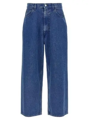 Marni Patch Jeans - Blue
