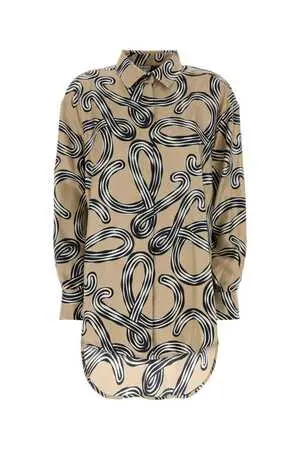 Loewe Printed Silk Paula S Ibiza Shirt - White