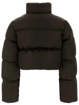 Prada Cropped Fit Stand-up Collar Down Jacket