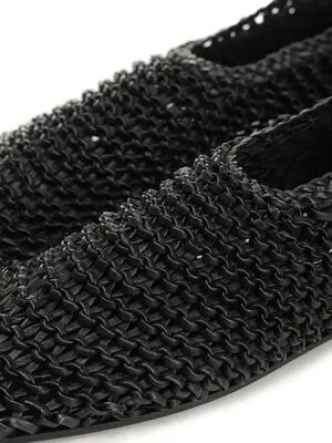TOTEME Woven Leather Ballerinas