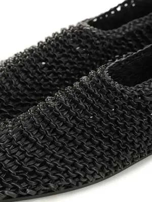 TOTEME Woven Leather Ballerinas