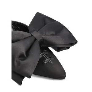 Valentino Garavani Satin Bow Mules - Black