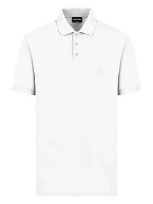 Giorgio Armani Stretch Cotton Piqué Polo Shirt