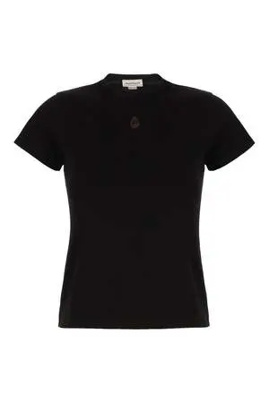 Alexander McQueen Solid Short Sleeve T-shirt