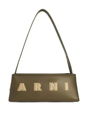 Marni Shoulder Bag With Logo Plaque
