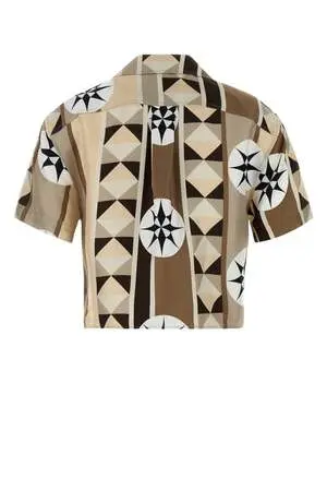 Loewe Printed Satin Paula S Ibiza Shirt - Multicolor