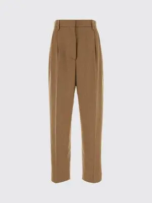 Prada Camel Wool Trousers - Brown