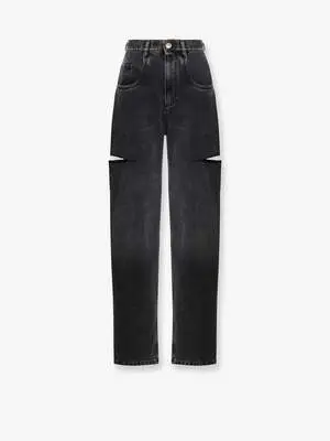 MAISON MARGIELA Destroyed Denim Jeans - Black