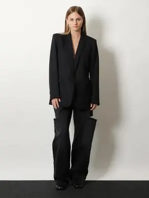 MAISON MARGIELA Destroyed Denim Jeans - Black