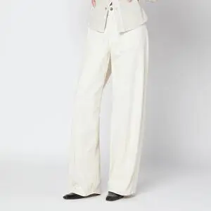 HAIKURE Butter-coloured Bethany Jeans