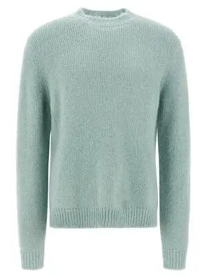 JIL SANDER Alpaca Wool Sweater - Blue