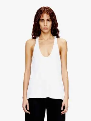 DIESEL® Ribbed Cotton Tank Top