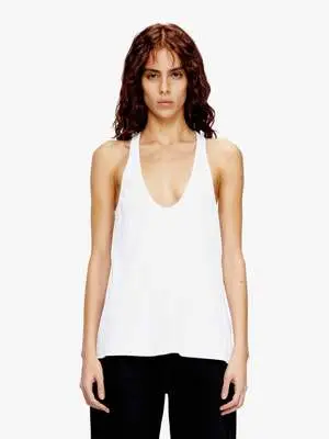 DIESEL® Ribbed Cotton Tank Top - Multicolor