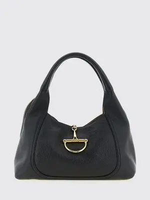 Gucci Softbit Grained Leather Bag - Black
