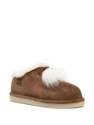 Miu Miu Suede Leather Boots - Multicolor