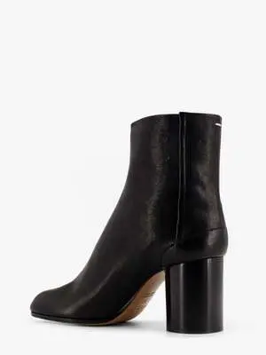 MAISON MARGIELA Leather Tabi Boots - Black