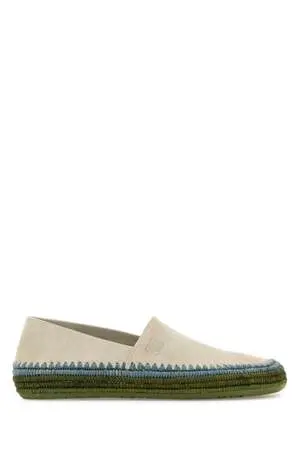 Loewe Chalk Suede Paula S Ibiza Rio Espadrilles - White