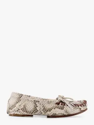 Paris Texas Fringe Flats For Women