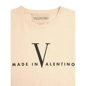 Valentino Garavani Neutrals T-shirts & Vests T-shirts - Cream