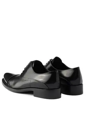 Prada Allacciate Leather Oxford Shoes