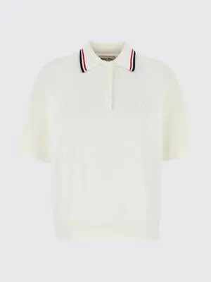 Miu Miu Knit Polo Shirt - White