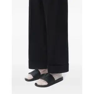 Valentino Garavani Vlogo Signature Slides - Black
