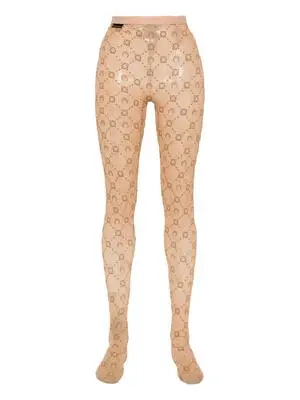 MARINE SERRE Marine Serre Women Monogram Tights Multicolor