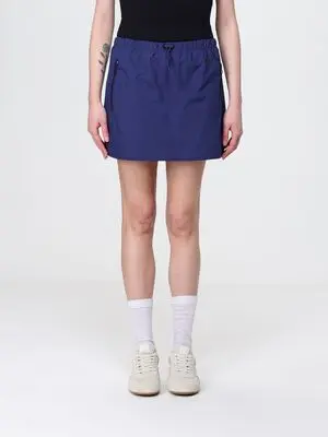 Gucci Nylon Mini Skirt With Drawstring - Blue