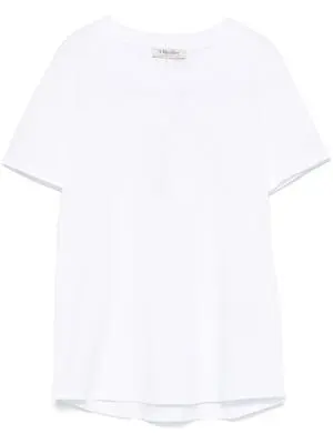 Max Mara Logo Cotton T-shirt - Multicolor