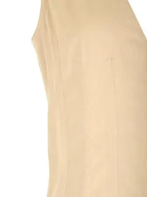 Bottega Veneta Cotton Sleeveless Maxi Dress - Cream