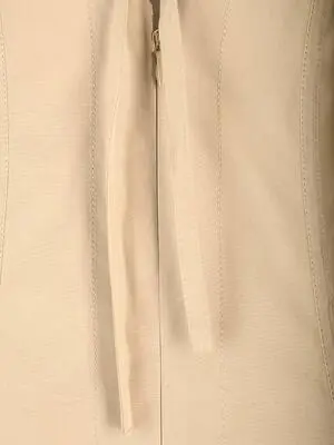 Bottega Veneta Cotton Sleeveless Maxi Dress - Cream