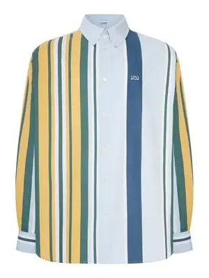 Loewe Mid-weight Striped Cotton Twill Shirt - Multicolor