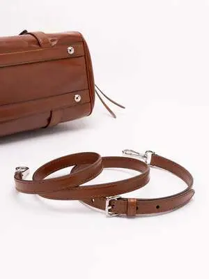 Miu Miu Shiny Leather Handbag