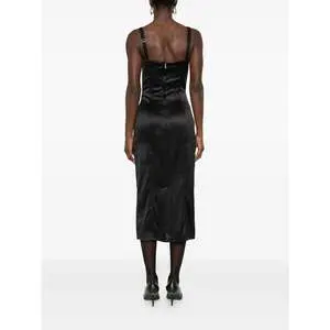 Dolce & Gabbana Silk Cupped Cocktail Dress