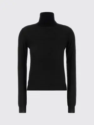 Prada Virgin Wool Turtleneck Sweater - Black