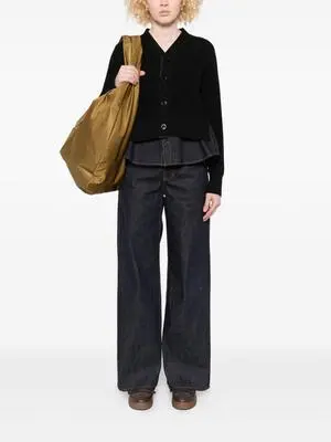 Sacai Denim Cotton Jeans - Multicolor