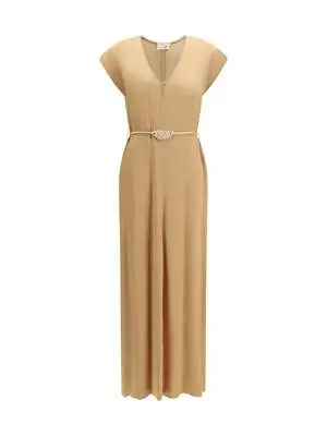 FORTE_FORTE Long Kaftan Dress - Orange