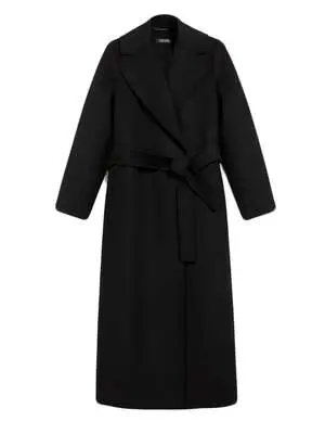 Max Mara Poldo Wool Overcoat - Multicolor