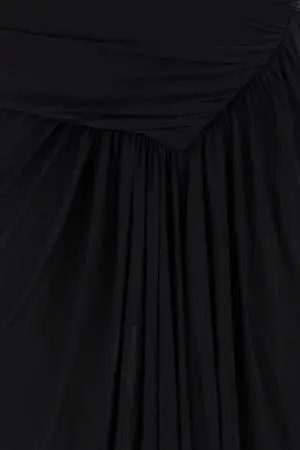 Saint Laurent Ruched Skirt - Multicolor