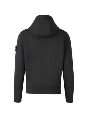 Stone Island Zip-up Hoodie - Gray