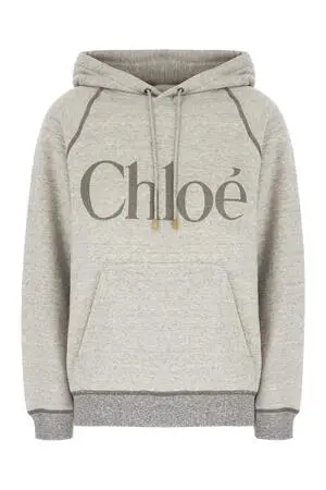 Chloé Logo Hooded Sweatshirt - Multicolor