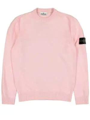 Stone Island Regular-fit Crew-neck Sweater With Ribbed Finish - Multicolor