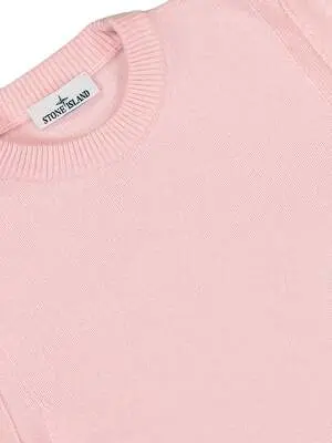 Stone Island Regular-fit Crew-neck Sweater With Ribbed Finish - Multicolor