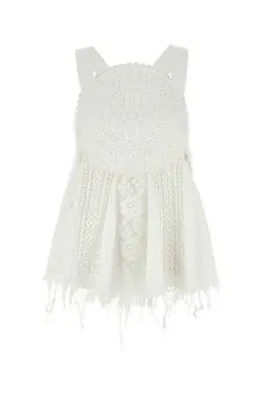 Loewe Cotton Paula Ibiza Top - White
