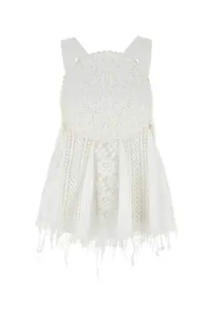 Loewe Cotton Paula Ibiza Top - White