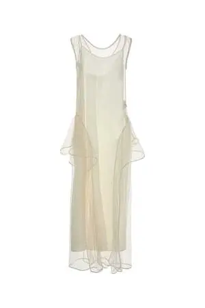 Loewe Mesh Paula S Ibiza Dress - White