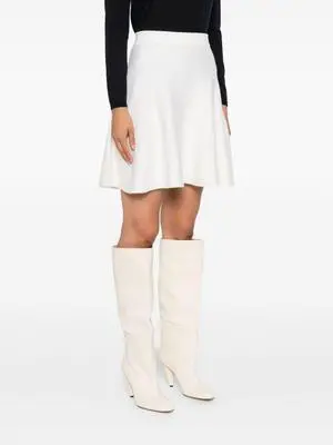 Max Mara Wool Midi Skirt - Multicolor