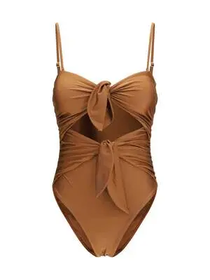 Zimmermann ZIMMERMANN Aster Swimsuit Cream